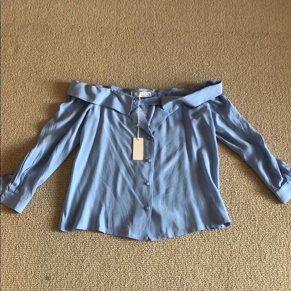 Fletch | Tops | Fletch Off The Shoulder Blouse By Joelle Fletcher ...